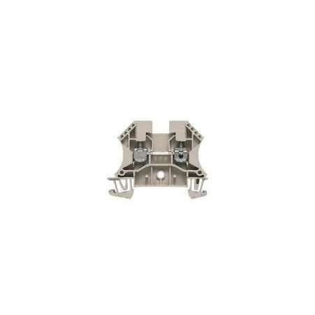 DIN Rail Terminal Blocks Connection terminal block 4mm2 1 way - beige ...