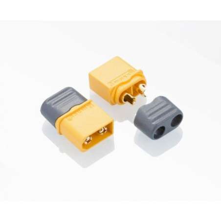 XT60 Male 2PIN Soldering Plug 30A - Amass XT60H-M