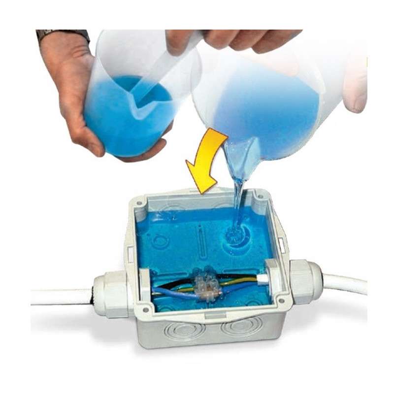 Two-component insulating gel electrical connections RayTech MAGIC GEL