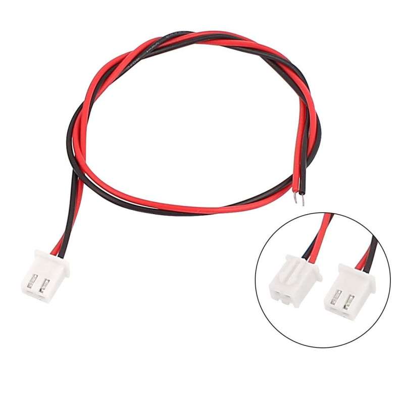 Conector hembra Raster Signal XH de 2 pines (1x2) - JST - con cables de ...
