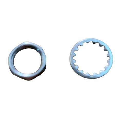 Washer and nut kit for F connectors