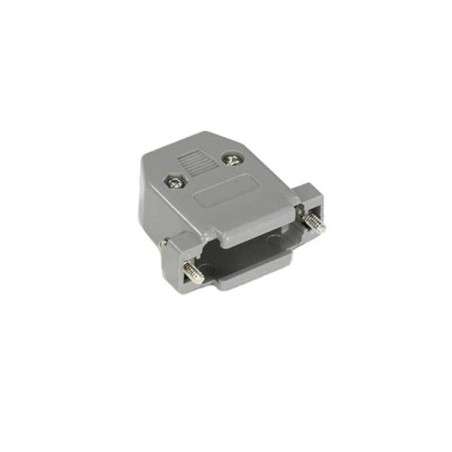 Plastic cover for plug DB15 / HD26 - gray