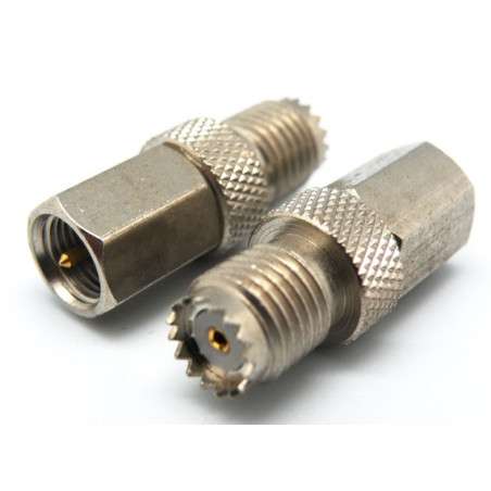 Mini UHF female / male FME adapter