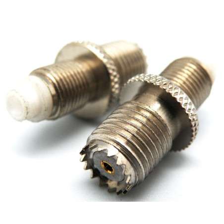 Mini UHF female / female FME adapter