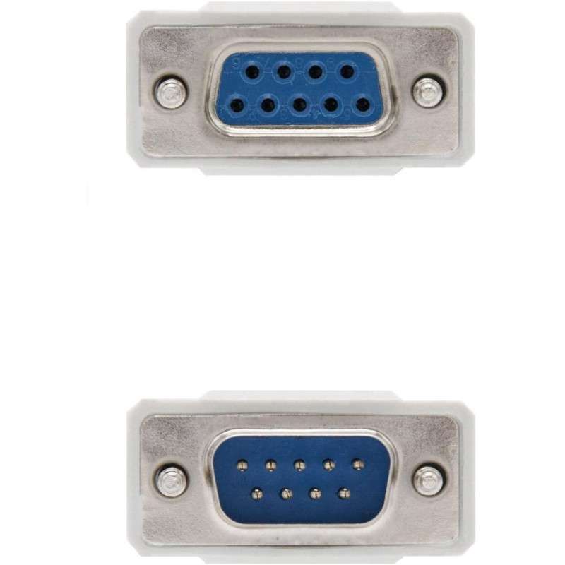 Cabo DB9 Macho - DB9 Femea Serie RS232 (1,8 mts)