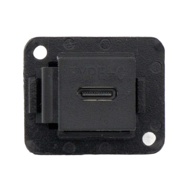 Adaptador USB-C fêmea / USB-C fêmea para painel