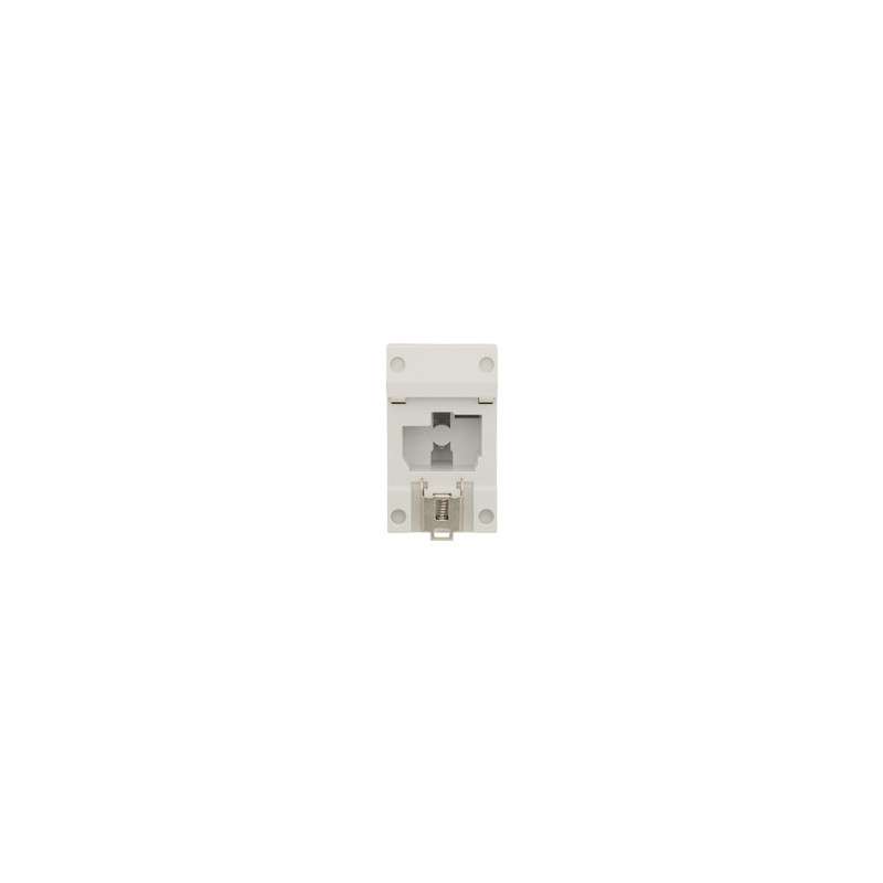 Schuko socket 230VAC 16A for DIN rail Gray