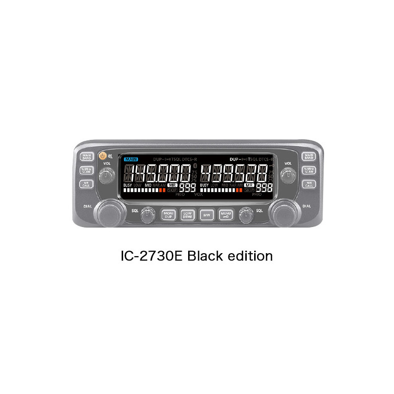 ICOM IC-2730E Black edition