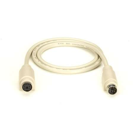 Cable 6-Pin Mini DIN Male/Female 6m