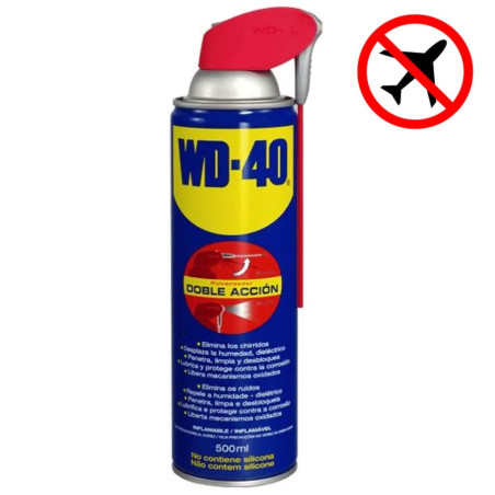 WD-40 multi-purpose spray with dual-action applicator - 500ml