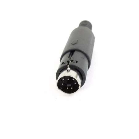 Plug mini DIN 7-pin male for cable