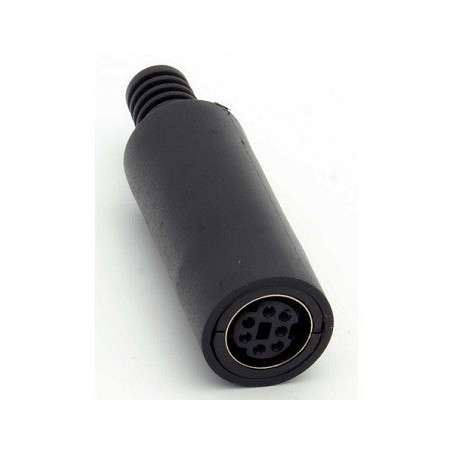 Plug mini DIN 7-pin female for cable