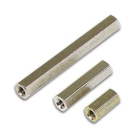 M3 female / female bronze spacer - 10mm
