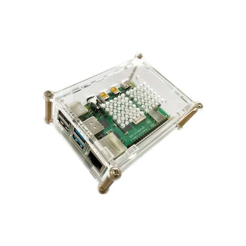 Raspberry Pi 4 Acrylic Case