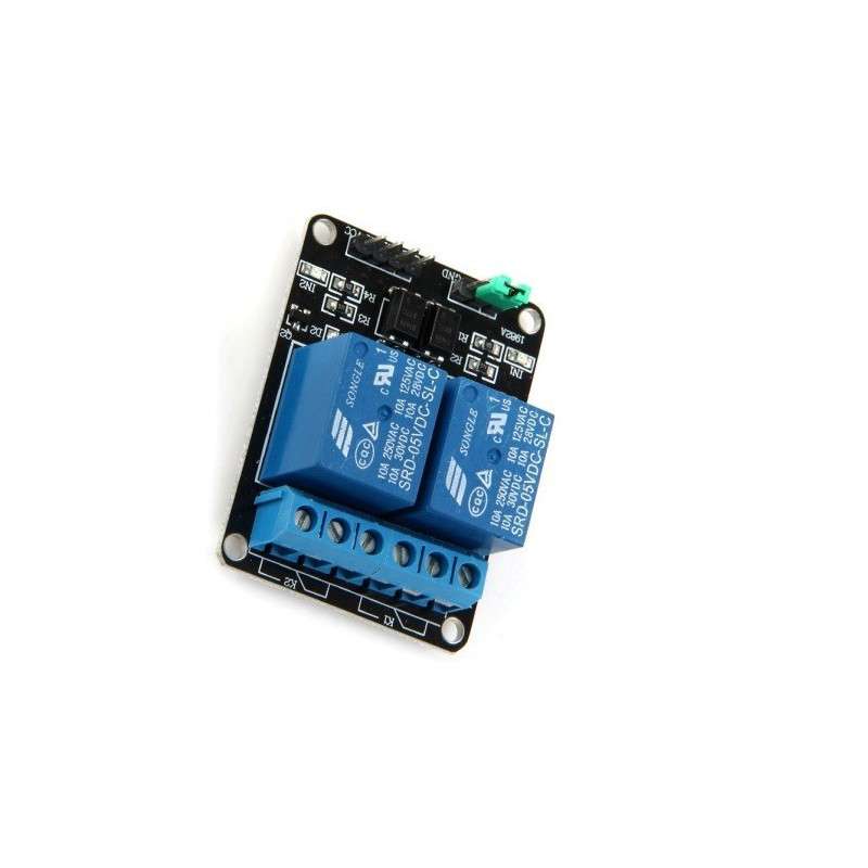 2 relay module 5V compatible with FUNDUINO/ARDUINO