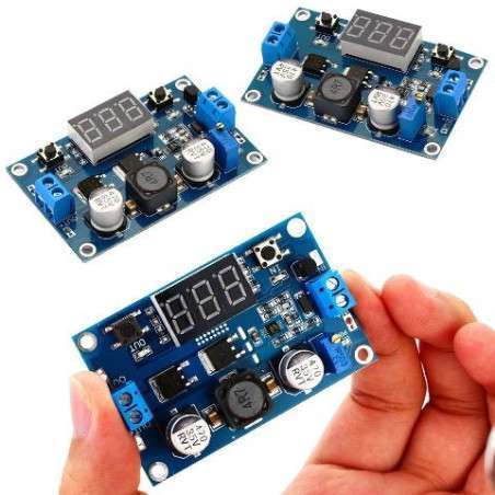 MODULE 5A / 75W DC-DC ADJUSTMENT STEP-DOWN WITH DISPLAY