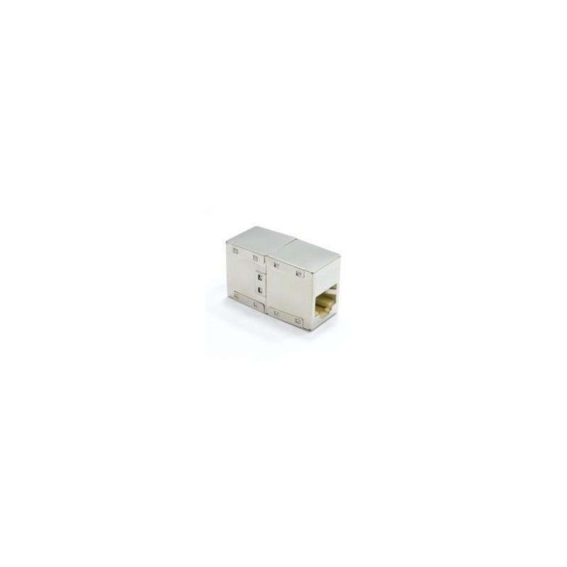 União RJ45 - 8 VIAS - CAT6 metálica
