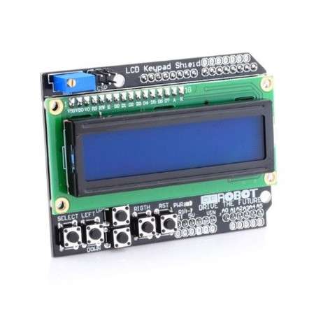 Módulo shield de teclado com LCD1602 compatível com Arduino