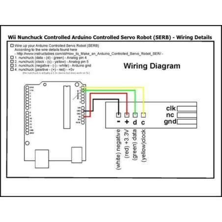 MODULO SHIELD ADAPTADOR WIICHUCK I2C PARA ARDUINO