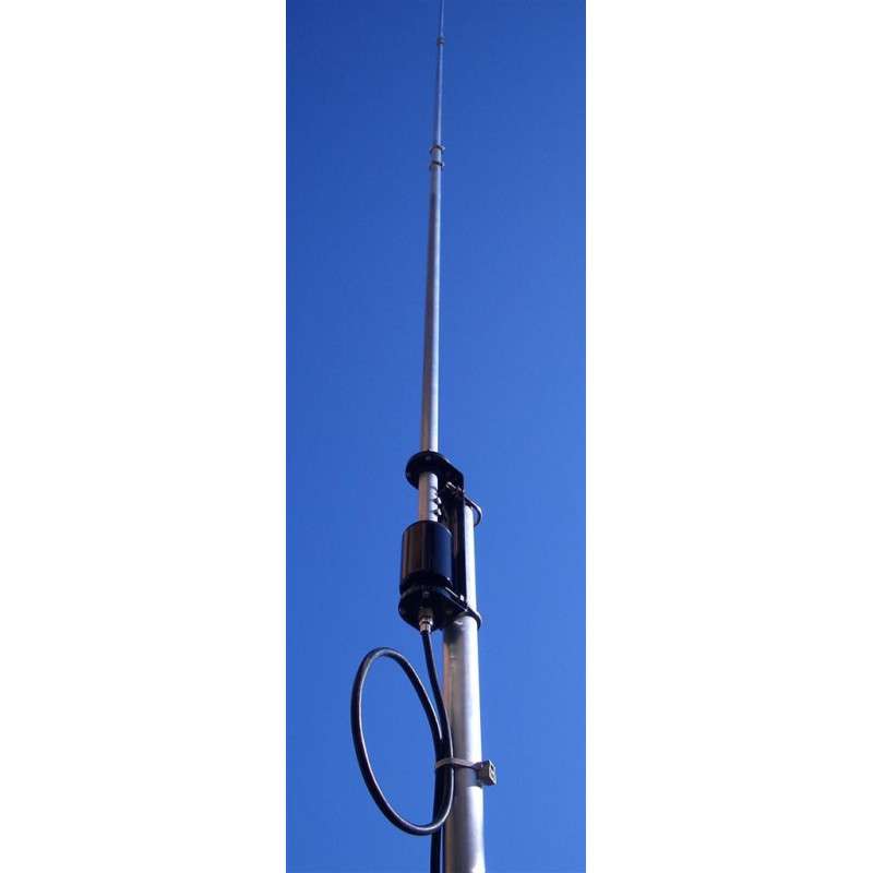 D-ORIGINAL OUT-250-B -Vertical antenna in aluminum of 3.5- 57 MHz