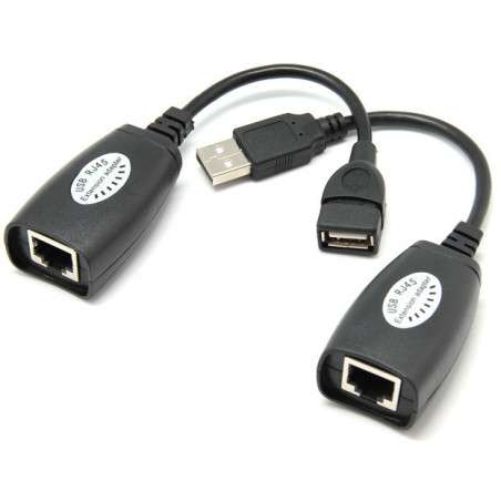 Extensor USB via UTP RJ45 (50 mts)