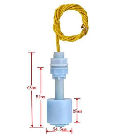 52MM PLASTIC BALL FLOAT LIQUID LEVEL SWITCH