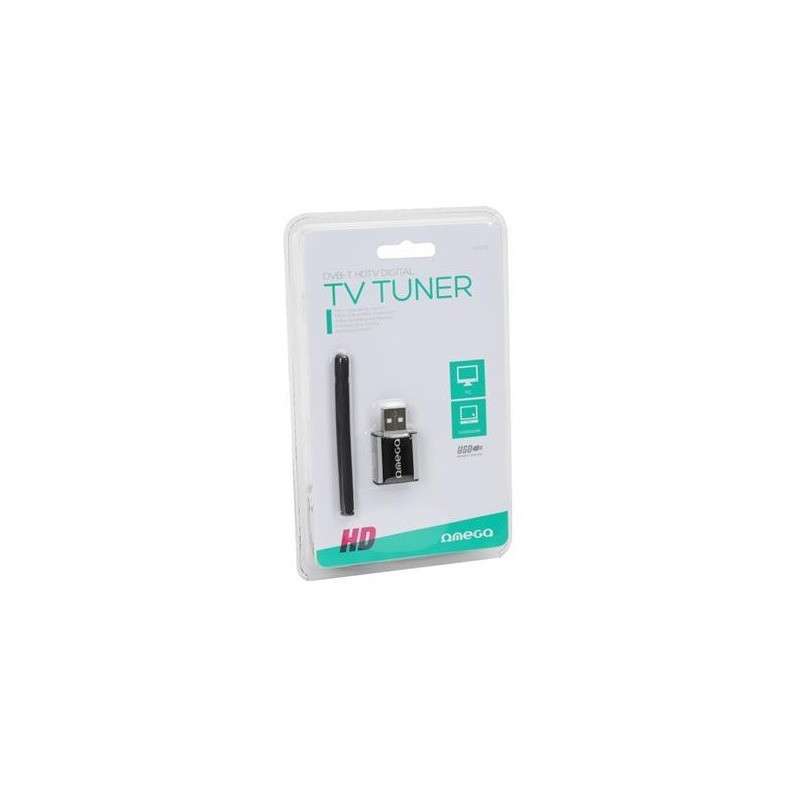 Receptor USB TV DIGITAL TDT T300 NANO MPEG4 H.264 AVC HD USB - OMEGA