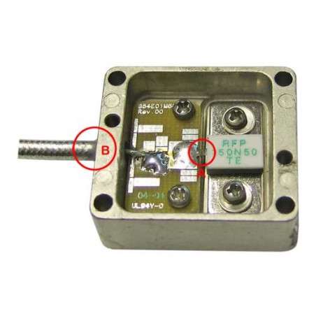 Complete kit 150W dc - 2.5 GHz connectorized termination